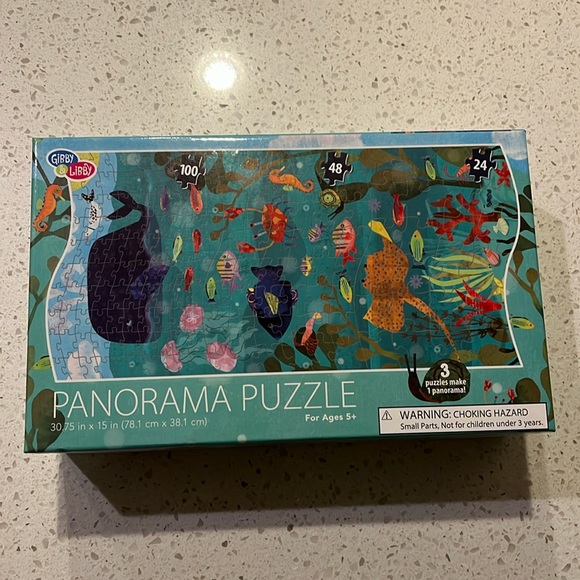 Gibby Libby | Toys | Like New Under The Sea Panorama Puzzle | Poshmark